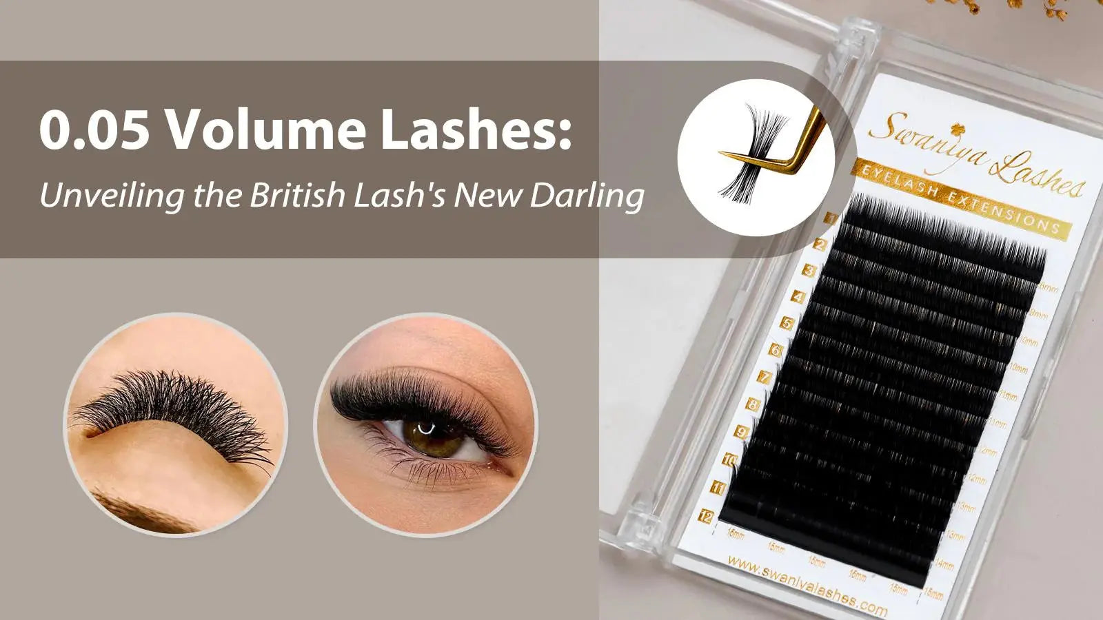 0.05 volume lashes can create an unnoticeable effective everyday look ...