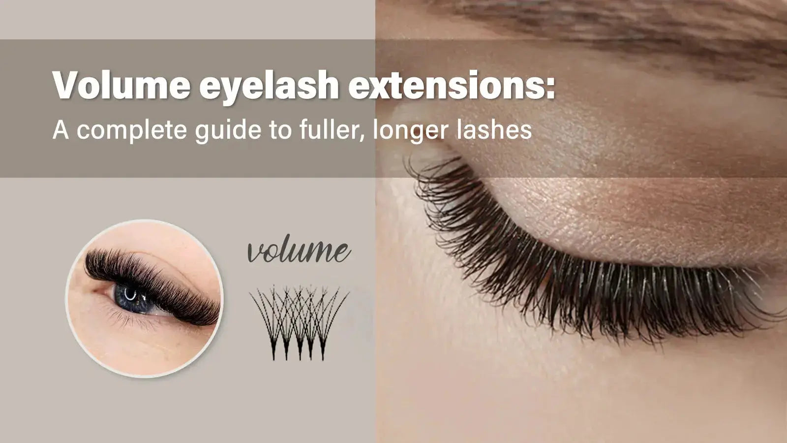 Volume Eyelash Extensions: Complete Guide to Fuller, Longer Lashes ...