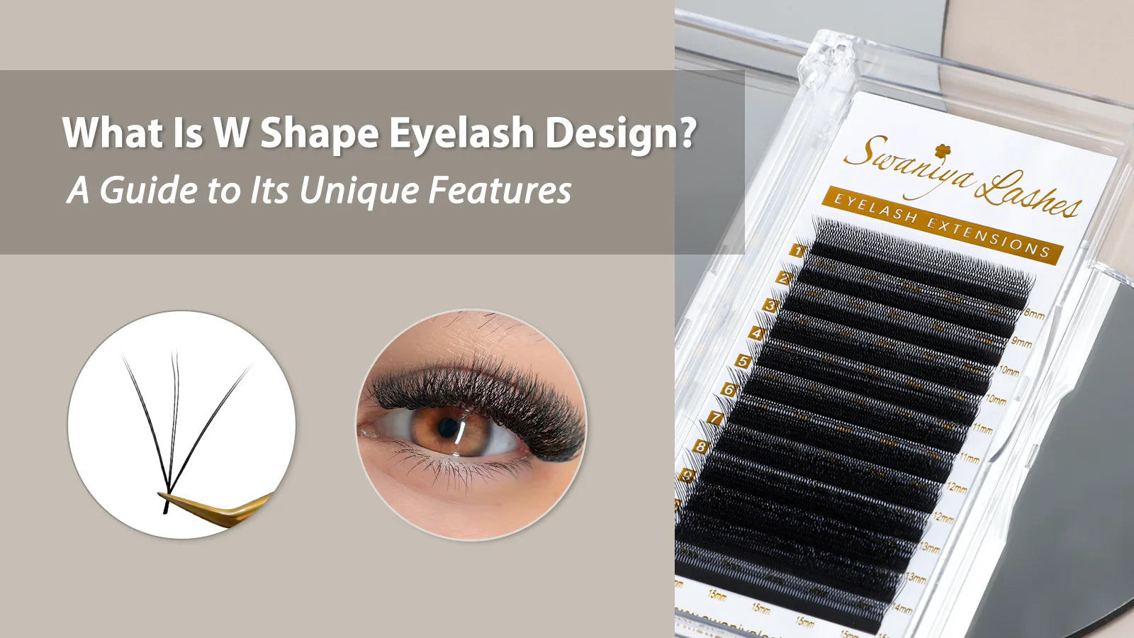 What Is W Shape Eyelash Design? A Guide to Its Unique Features ...