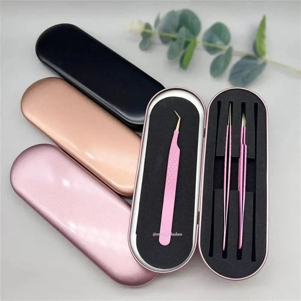Lash Tweezers Storage Box | Protective Case for Tweezers - Swaniya ...